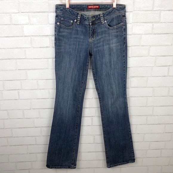 Guess Inc | Jeans | Womens Guess Inc Jeans With Rhinestne Details ...